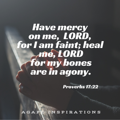 Prayer of Mercy | Agape Inspirations (©)