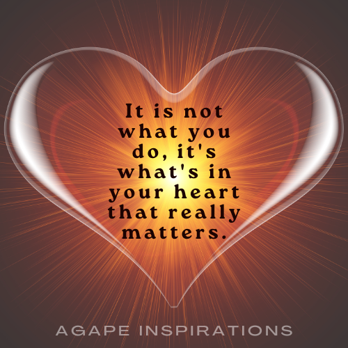 Monday Meditation | Agape Inspirations (©)